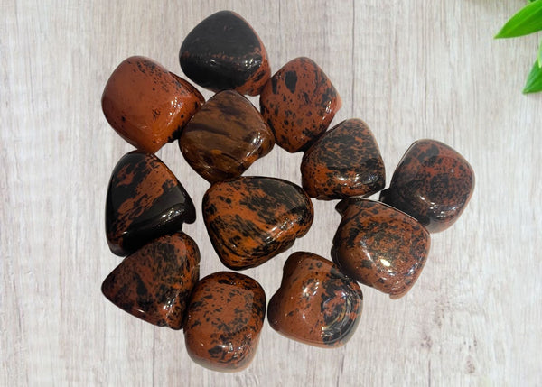Mahogany Obsidian Pocket Energy Stones – Terra Reflections